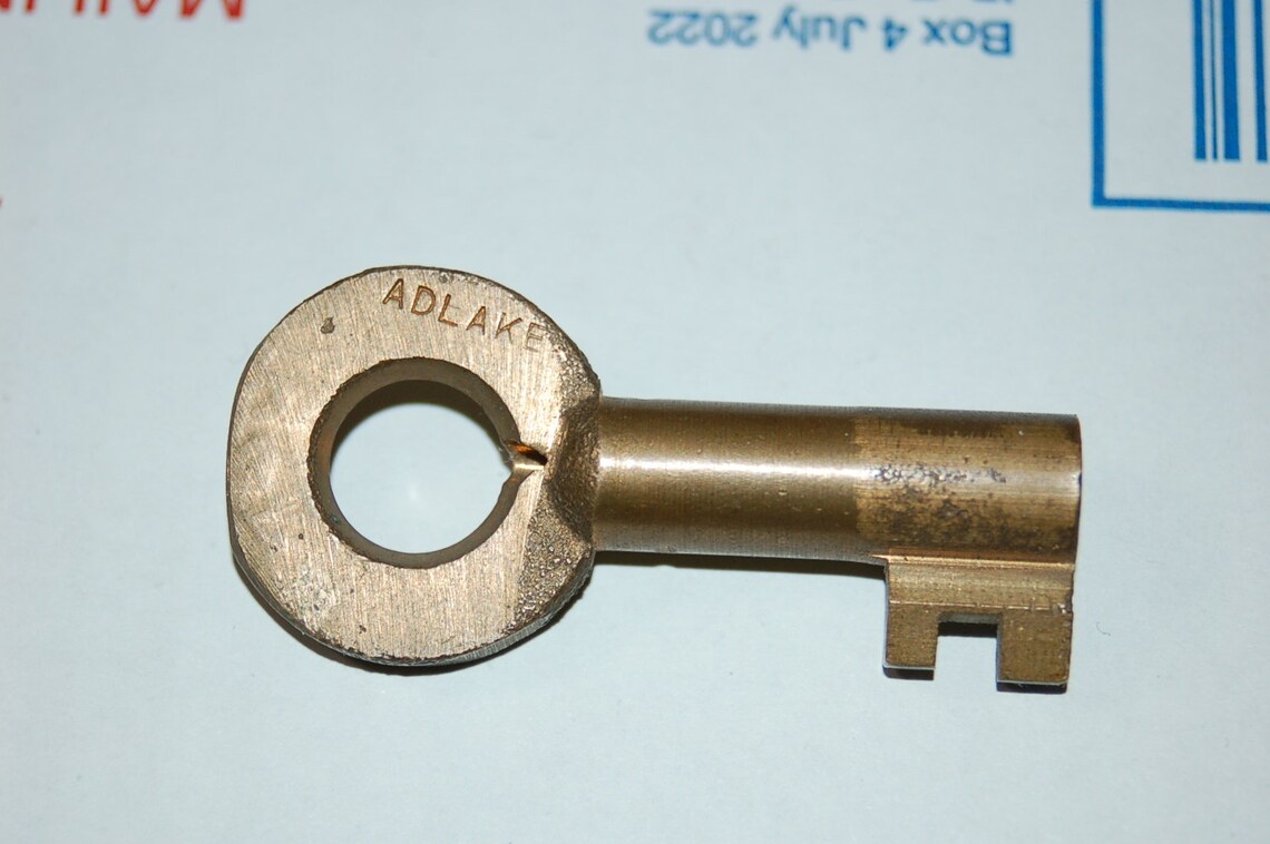 Pennsylvania Railroad Older Cut Key by Adlake. New Old Stock - Etsy