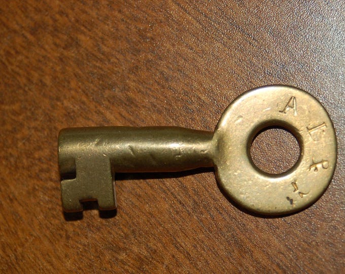 Arkansas Louisiana and Gulf Railroad Brass Switch Key. 1900's 61 Mile ...