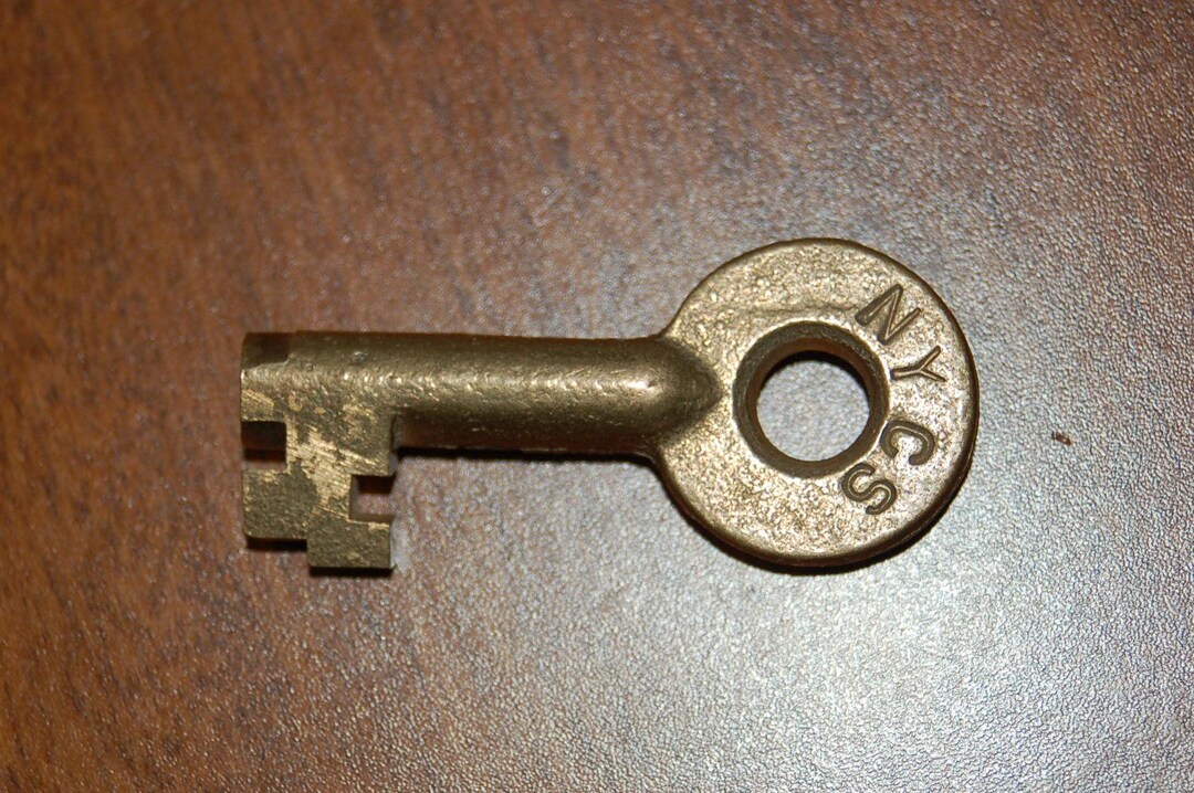 New York Central System Brass Switch Key by Adlake - Etsy