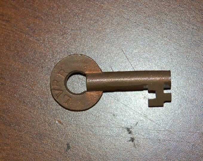 Lehigh Valley Railroad Brass Switch Key by Slaymaker - Etsy