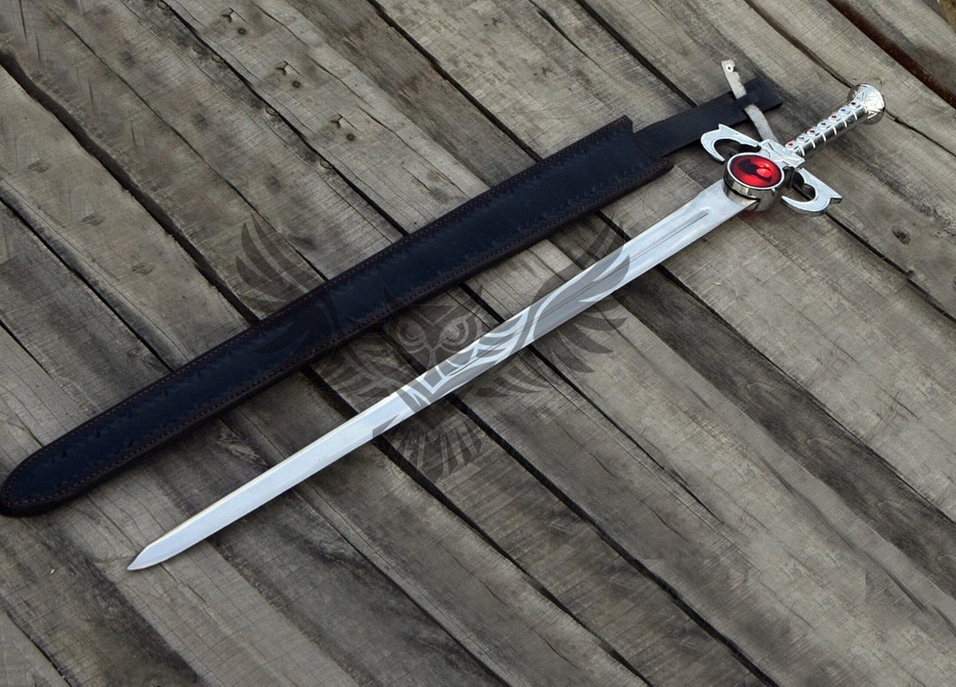 Fully Handmade Thundercat Sword Stainless Steel emblem Lights up by ...