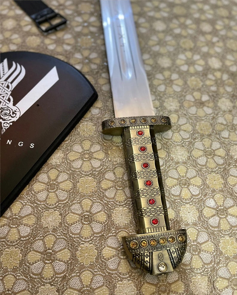 Handmade Ragnar Lothbrok Viking Sword , Viking Sword of King Ragnar ...