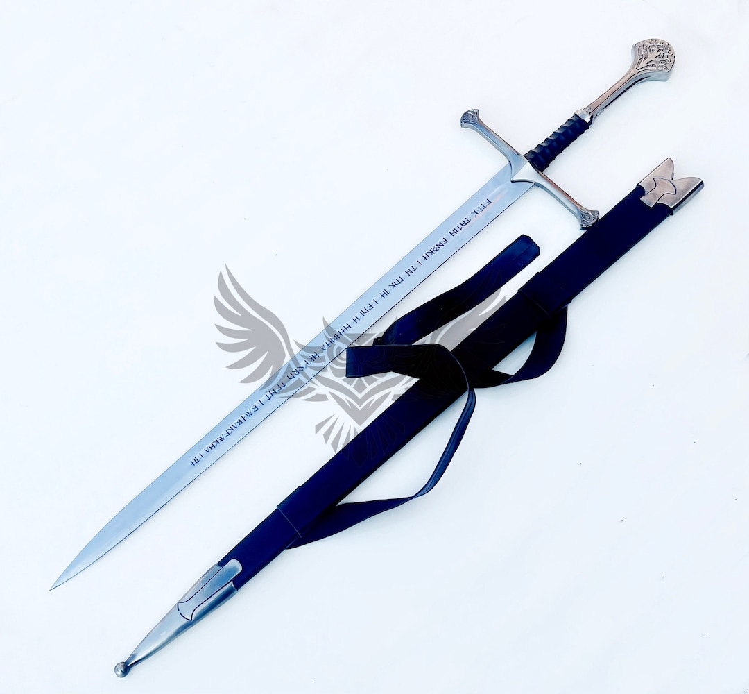 Upgraded ANDURIL Sword of Strider, Custom Engraved Sword, LOTR Sword ...
