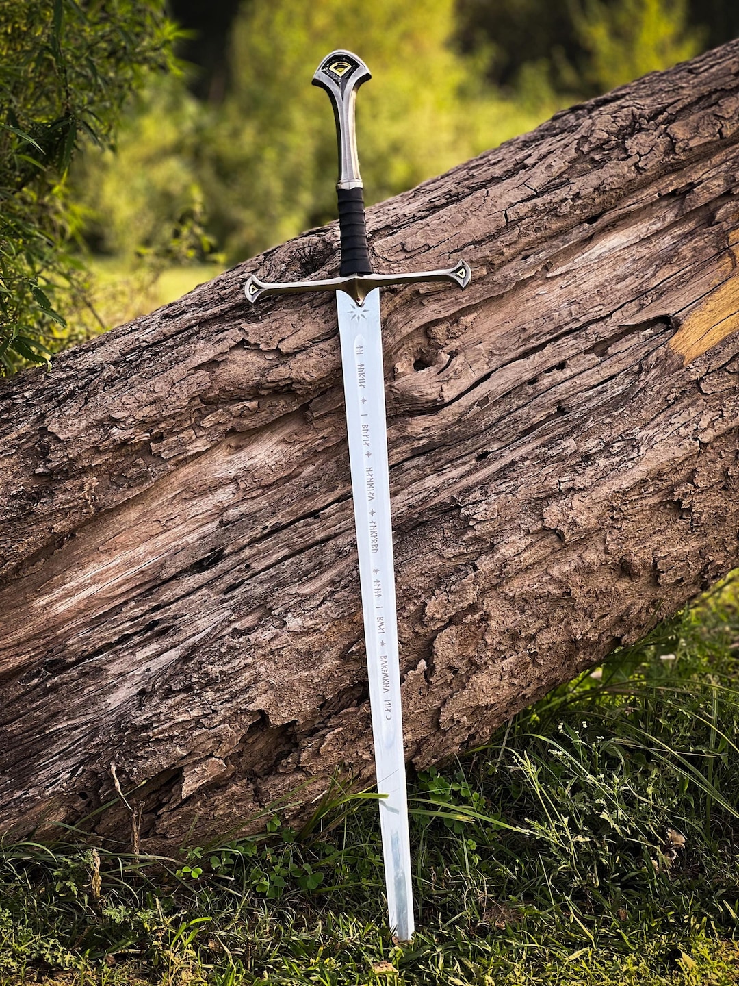 ANDURIL Sword of Strider, With Free Scabbard and Wall Mount, Lord of ...