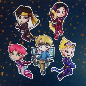 Code Lyoko Paper Stickers - Etsy