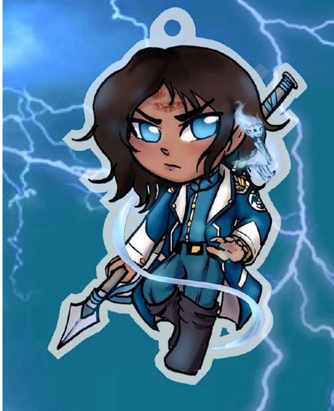 Kaladin Stormblessed Paper Sticker Stormlight Archive - Etsy