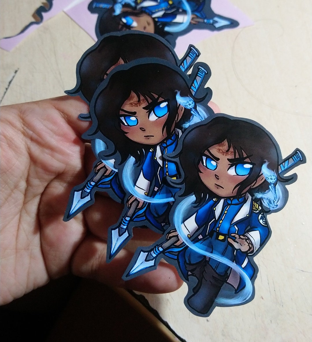 Kaladin Stormblessed Paper Sticker Stormlight Archive - Etsy