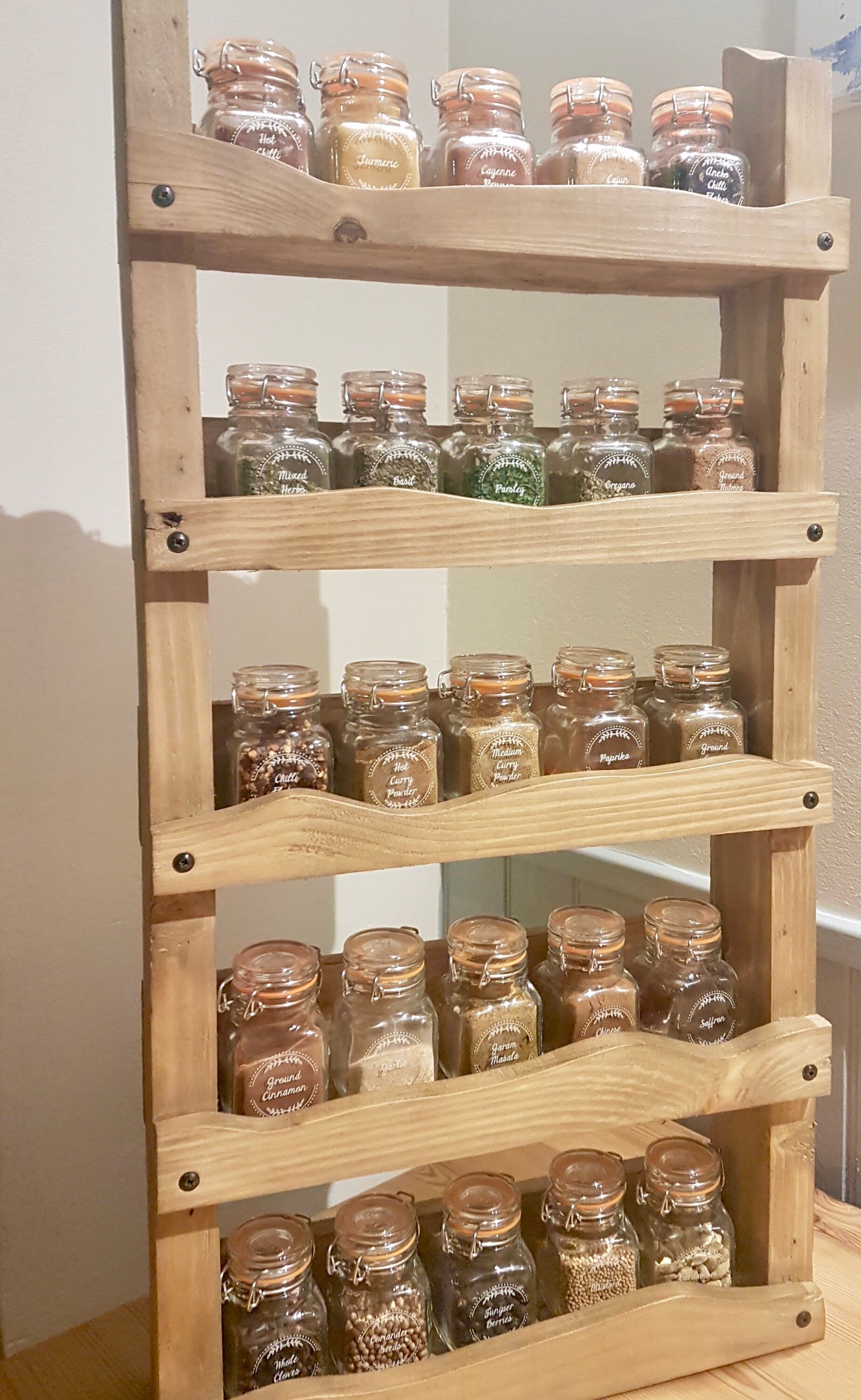 How To Make A Wood Pallet Spice Rack at Scarlett Pratt blog