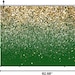 Green and Gold Backdrop Gold Spots Bokeh Backdrop Vinyl Photo ...