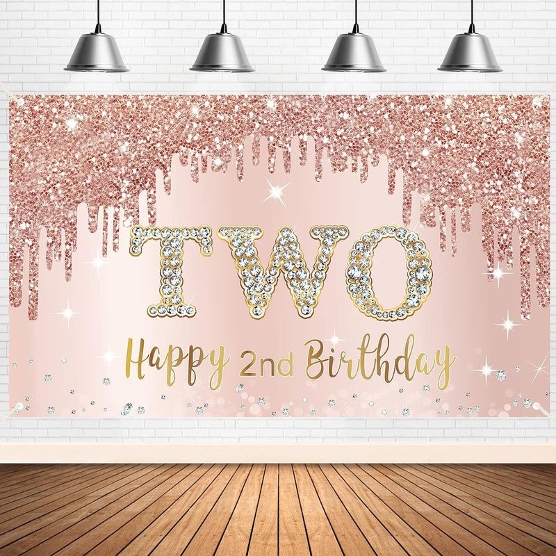 Happy 2 Year Old Backdrop - Etsy