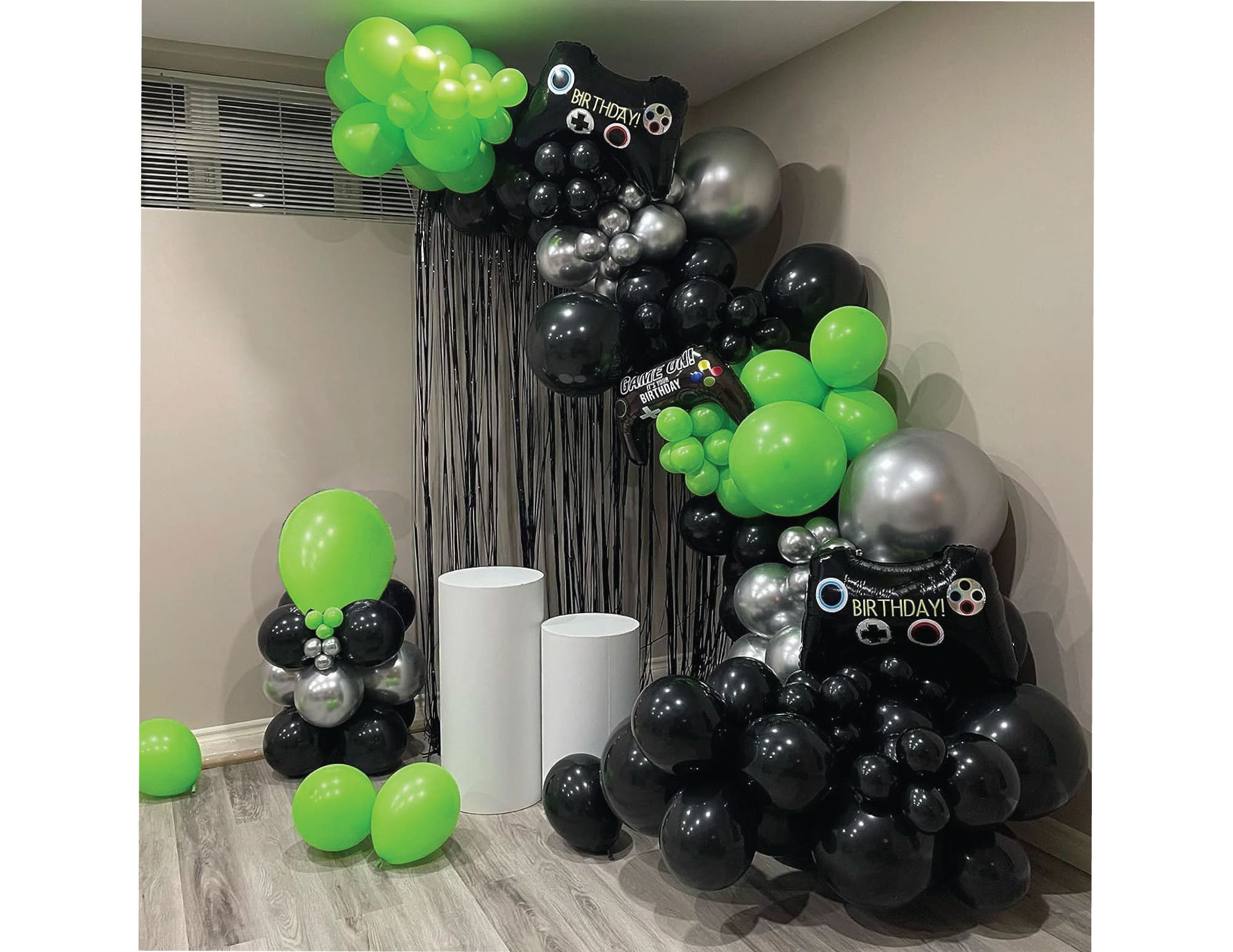 Video Game Balloon Garland Arch Kit Game on Birthday Party - Etsy