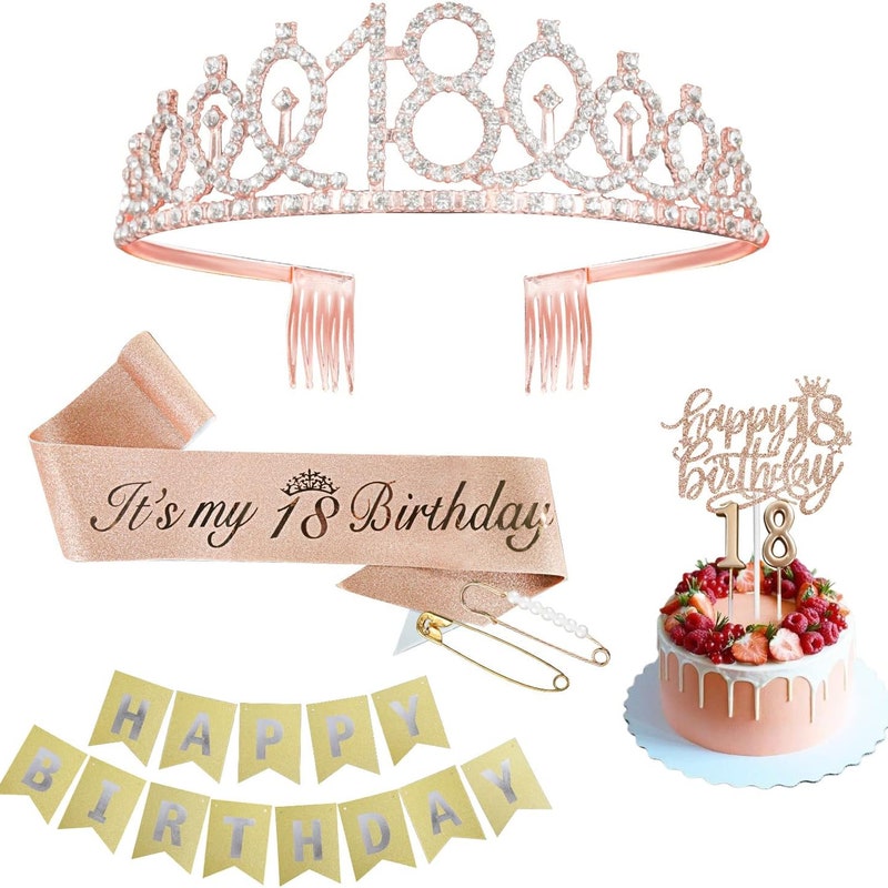 18th Birthday Crowns - Etsy