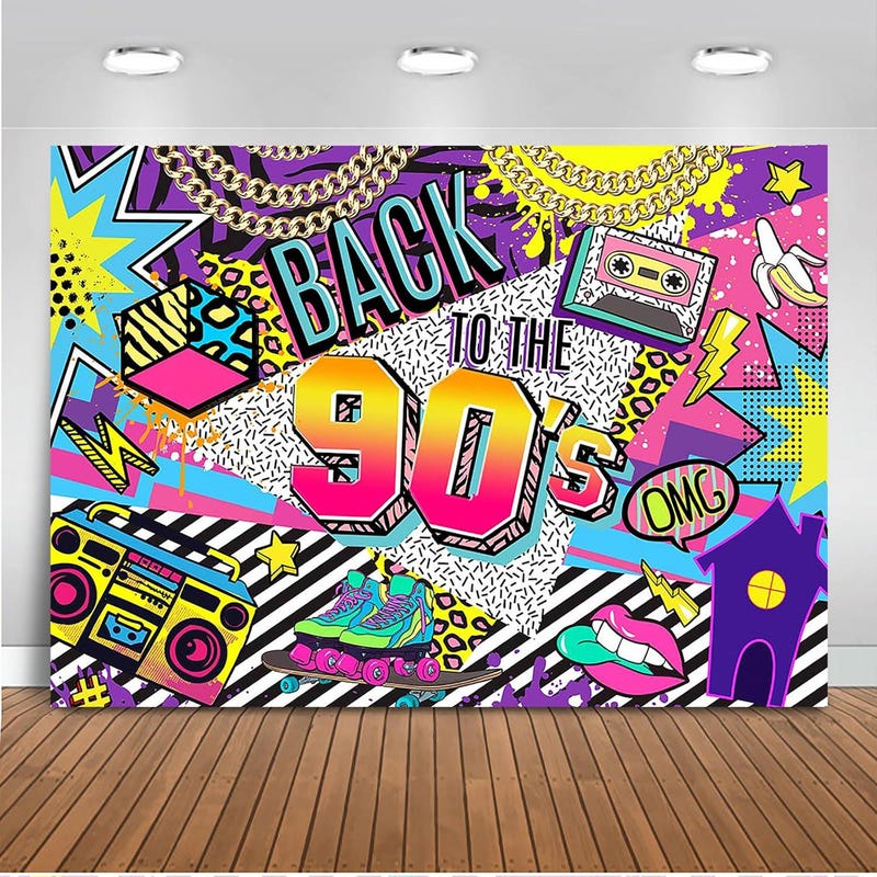 90s Backdrop - Etsy