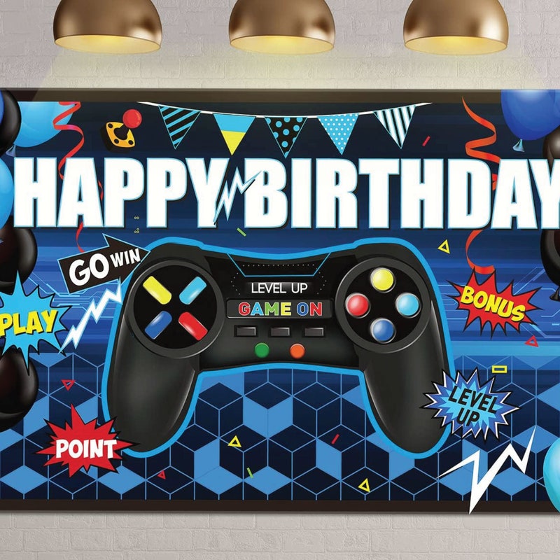 Gamer Backdrop - Etsy