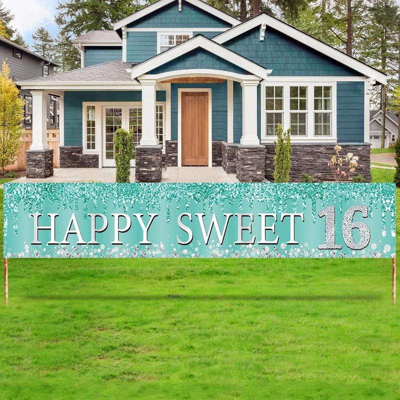Sweet 16 Banner - Etsy
