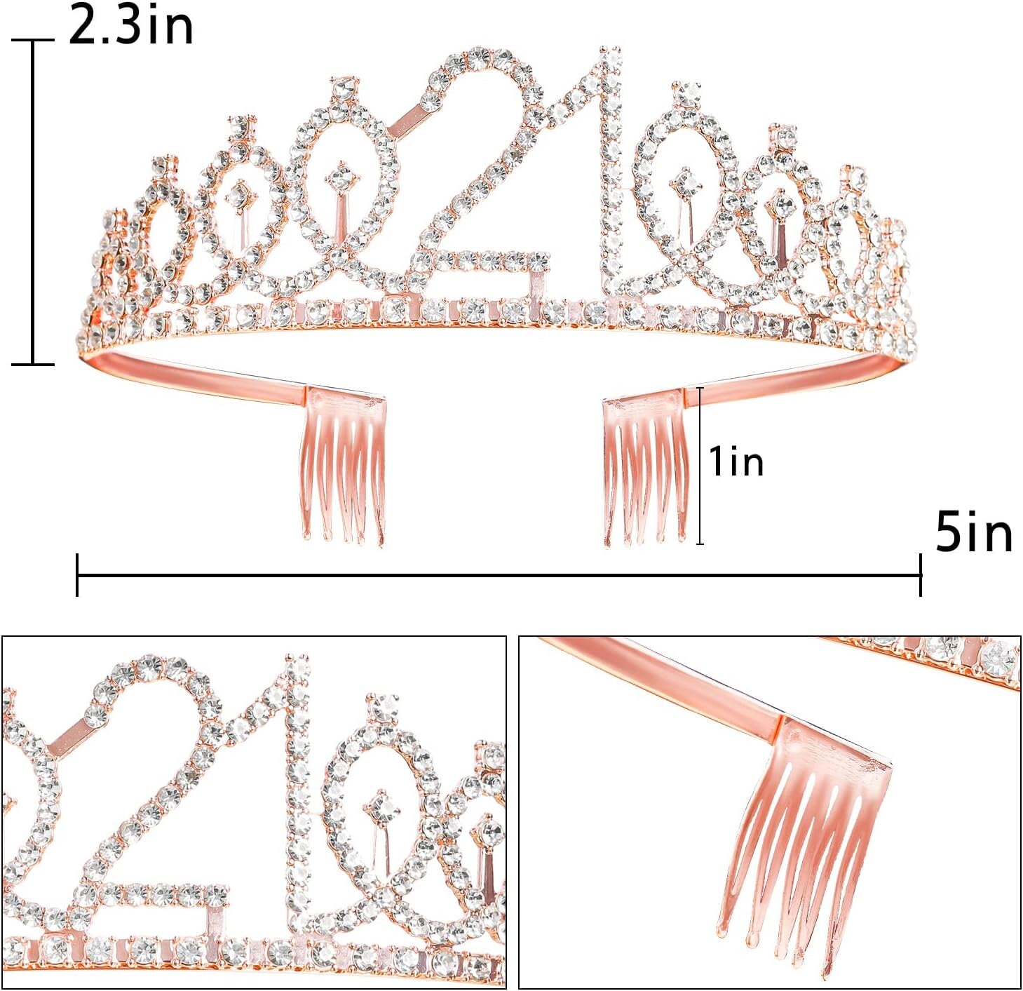 21st Birthday Sash and Tiara for Girls, It's My 21st Birthday Sash ...