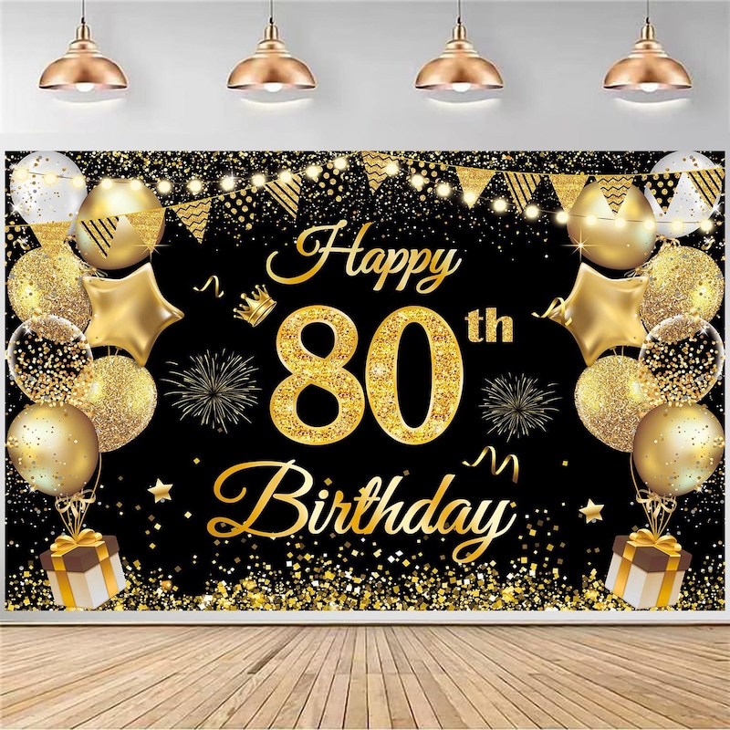 Black and Gold Backdrop - Etsy