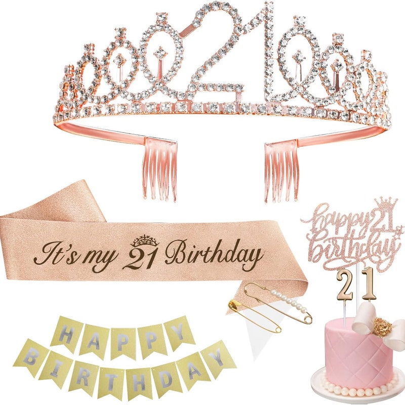 21st Birthday Sash - Etsy