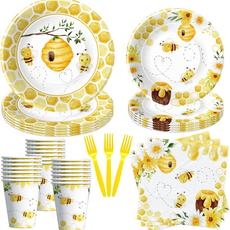 Bee Dinnerware - Etsy