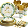 Storybook Baby Shower Plates, Napkins, Forks Disposable Tableware ...