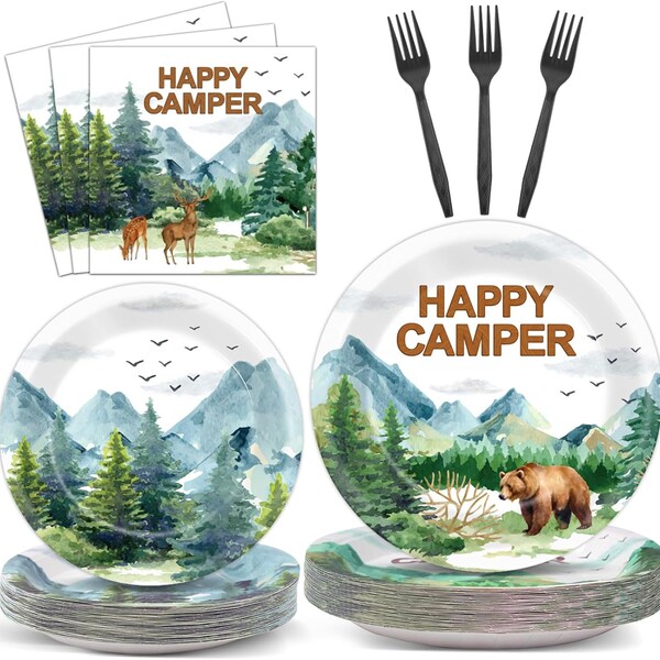 Camping Plates - Etsy