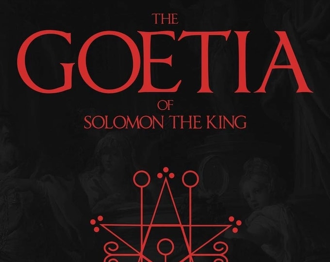 The Book of the GOETIA of SOLOMON the KING by Aleister Crowley - Etsy
