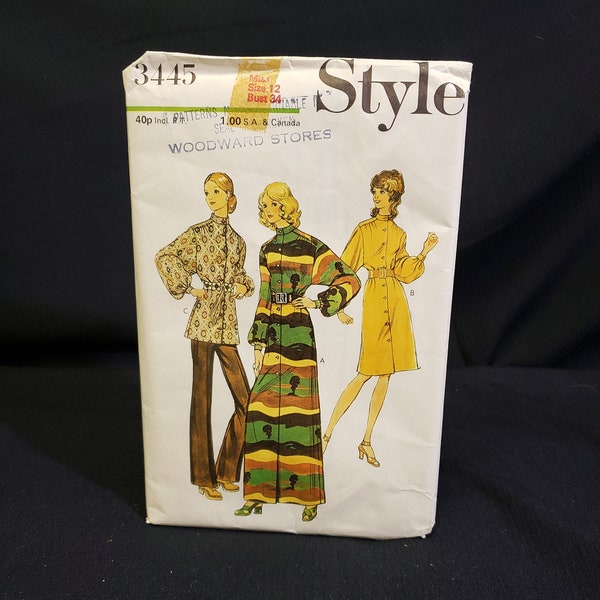1971 Sewing Pattern - Etsy