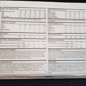 New Look 6602 Sewing Pattern Jacket and Slim Stirrup Pants, Jacket is ...