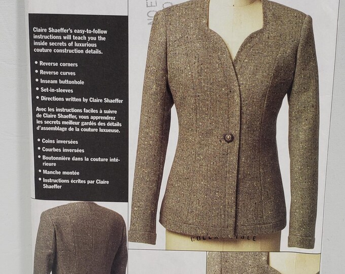 Vogue 8519 Custom Couture Sewing Pattern for Princess Seam Blazer ...