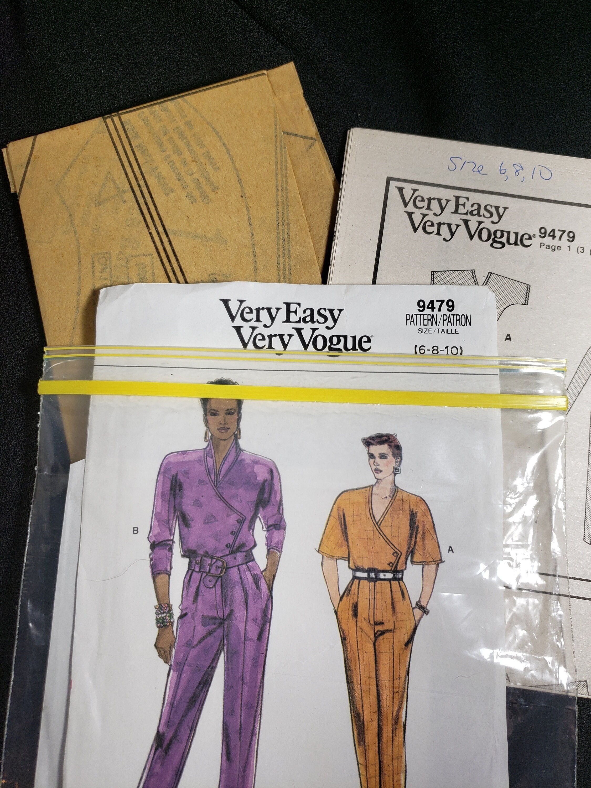 Vogue 9479 Sewing Pattern Very Easy Very Vogue Misses' - Etsy