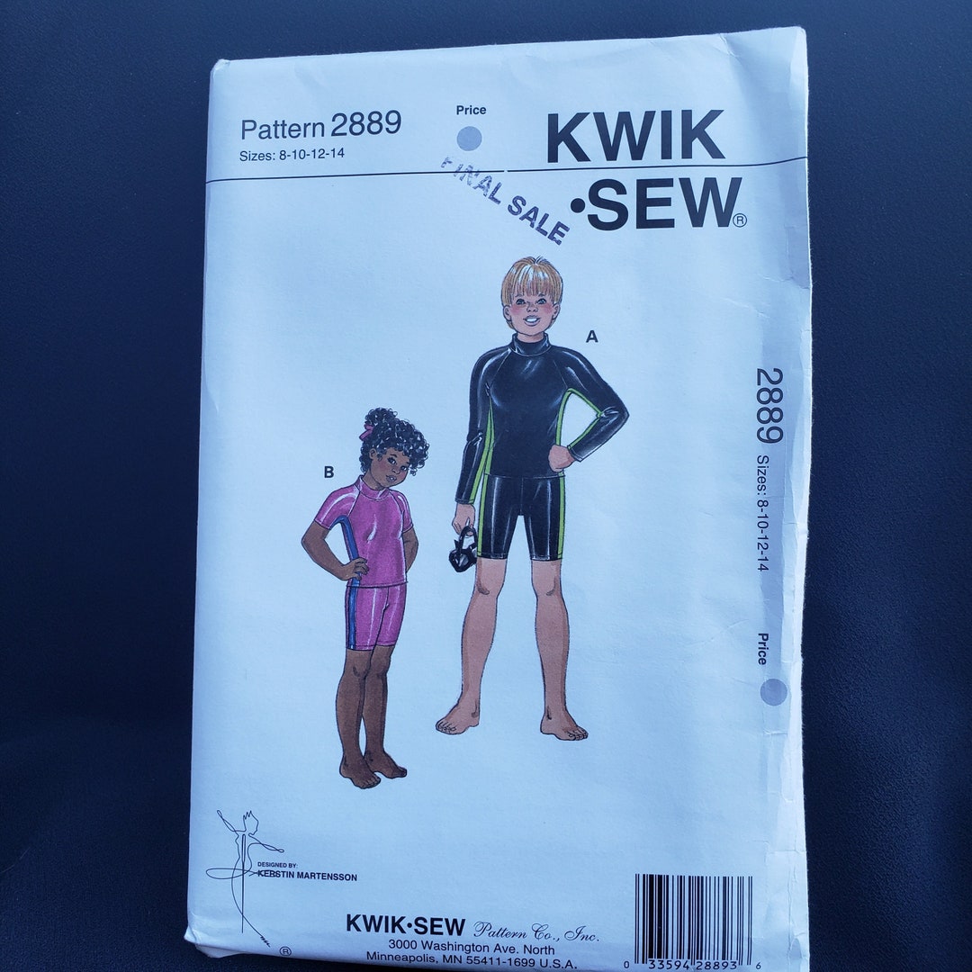 Kwik Sew 2889 Sewing Pattern for Boys & Girls Shorts and Shirts ...