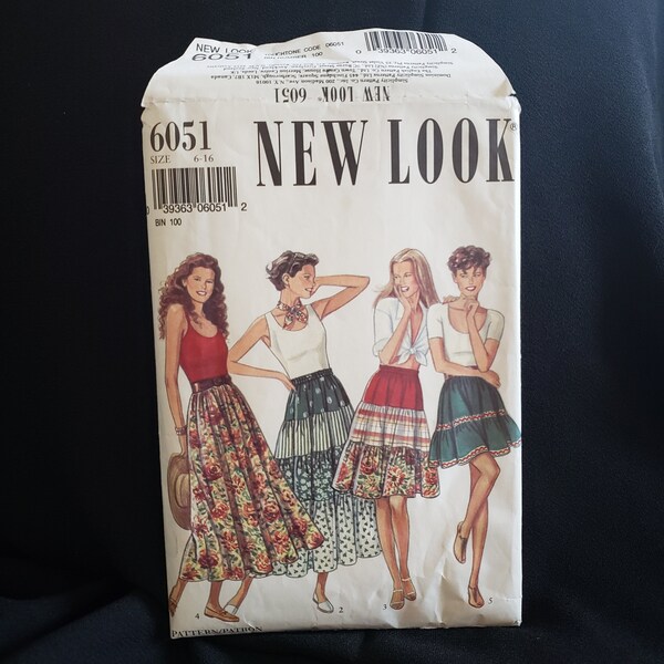 New Look 6051 Sewing Pattern - Etsy