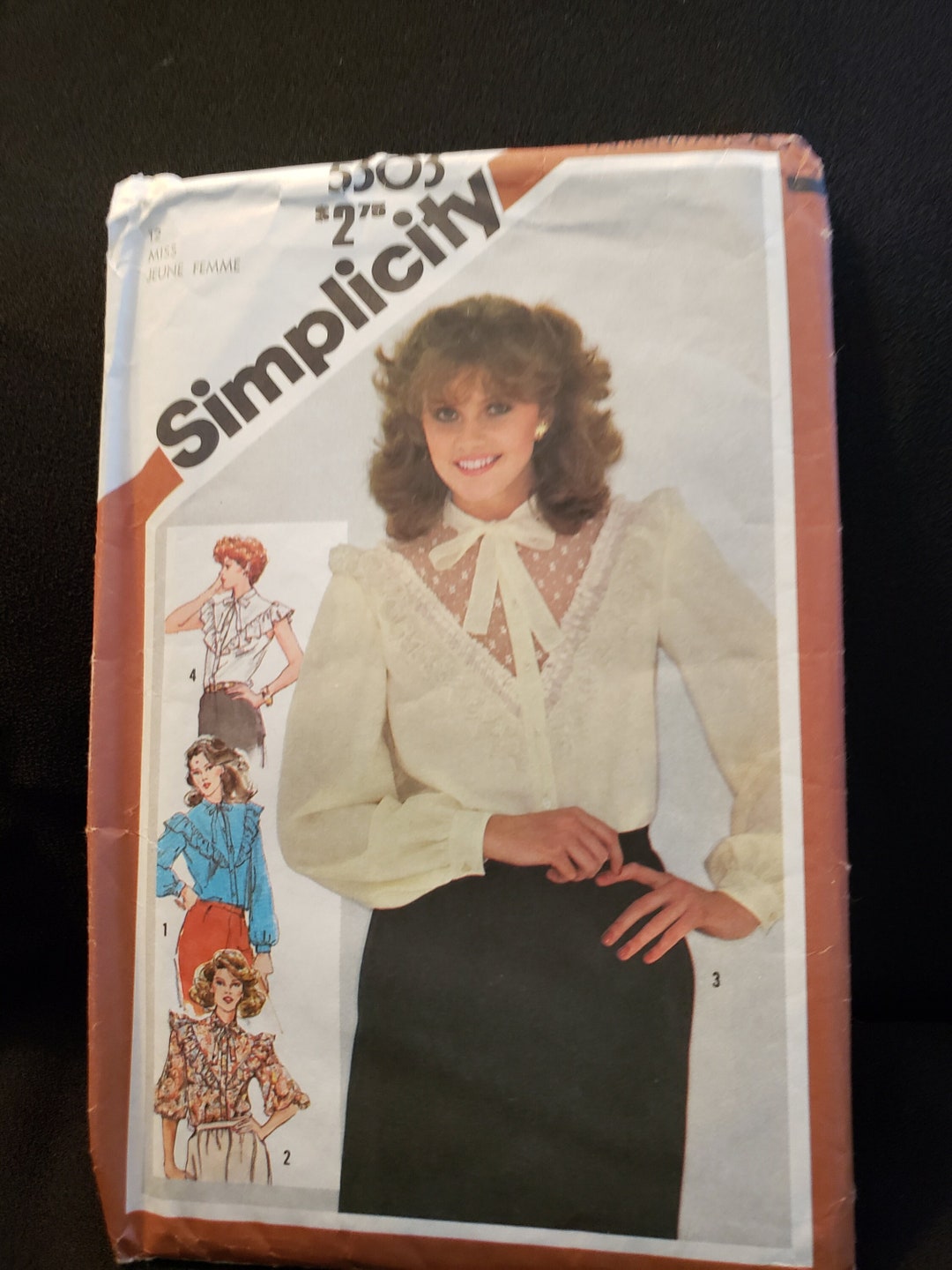 Simplicity 5303 Sewing Pattern for Womens/misses Victorian Style Blouse ...