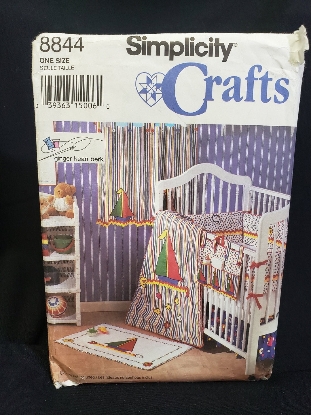 Simplicity 8844 Sewing Pattern for Nursery Decor - Sailor of Lamb ...