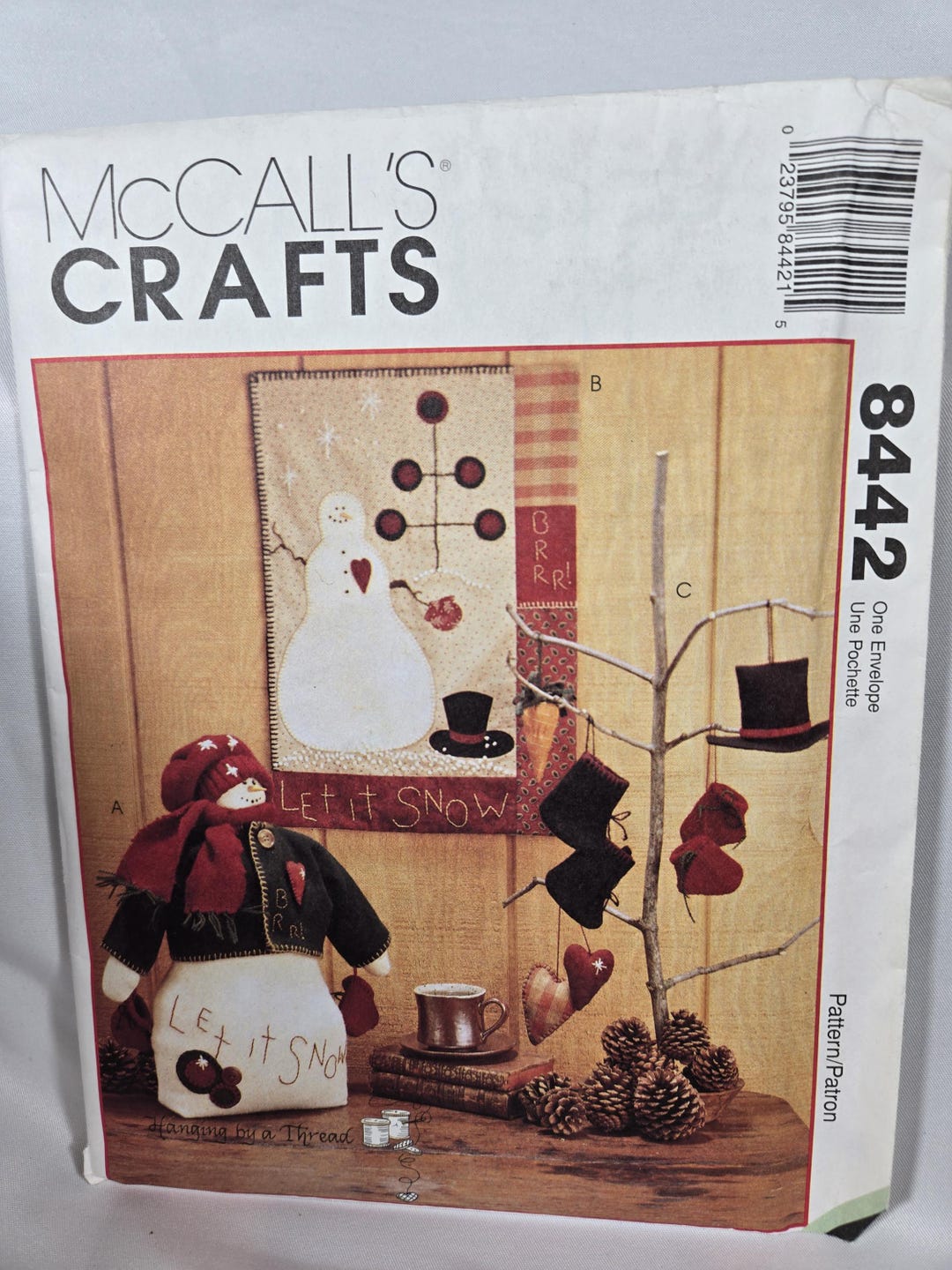 Mccall's 8442, Craft Sewing Pattern, Hanging by a Thread, Let It Snow ...