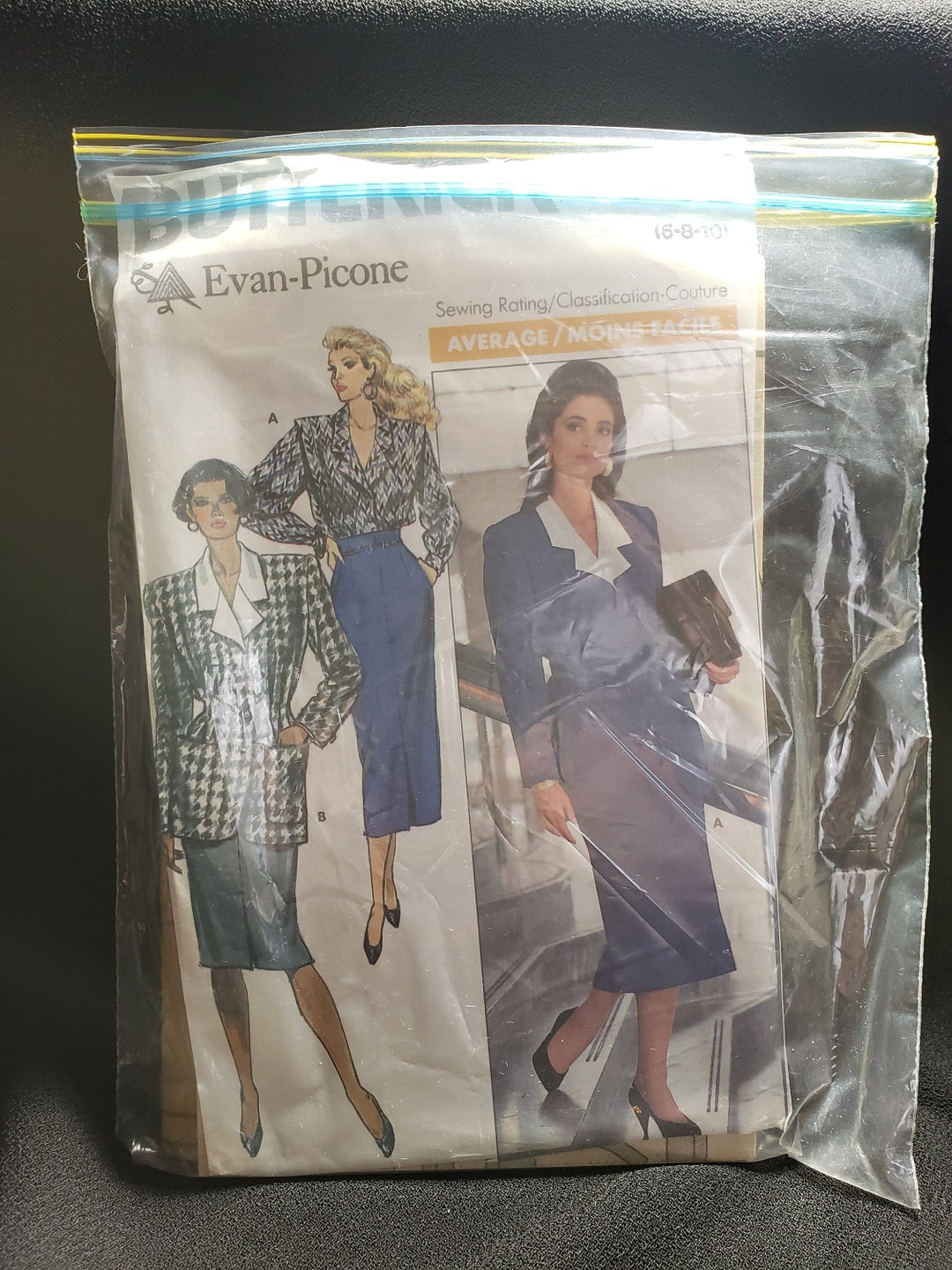 Butterick 5776 Sewing Pattern for Evan-picone Jacket, Skirt and Blouse ...