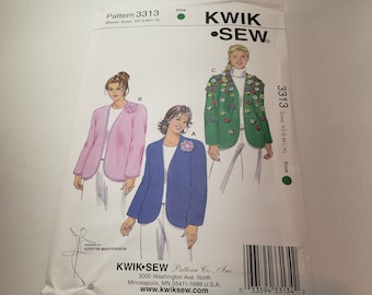 Kwik Sew 3255, Plus Size Sewing Pattern, Pullover Top, Sweater, Jacket ...