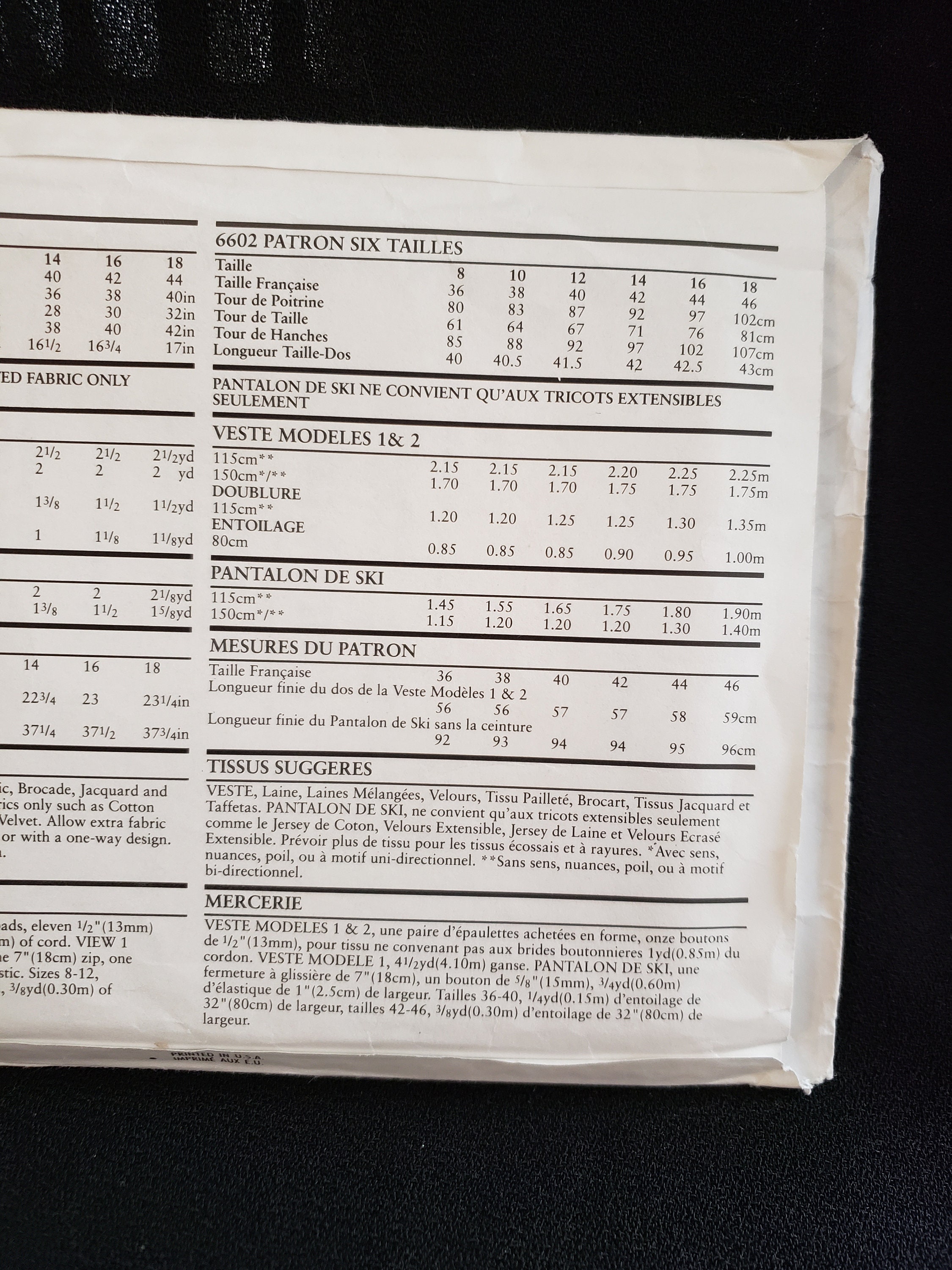 New Look 6602 Sewing Pattern Jacket and Slim Stirrup Pants, Jacket is ...