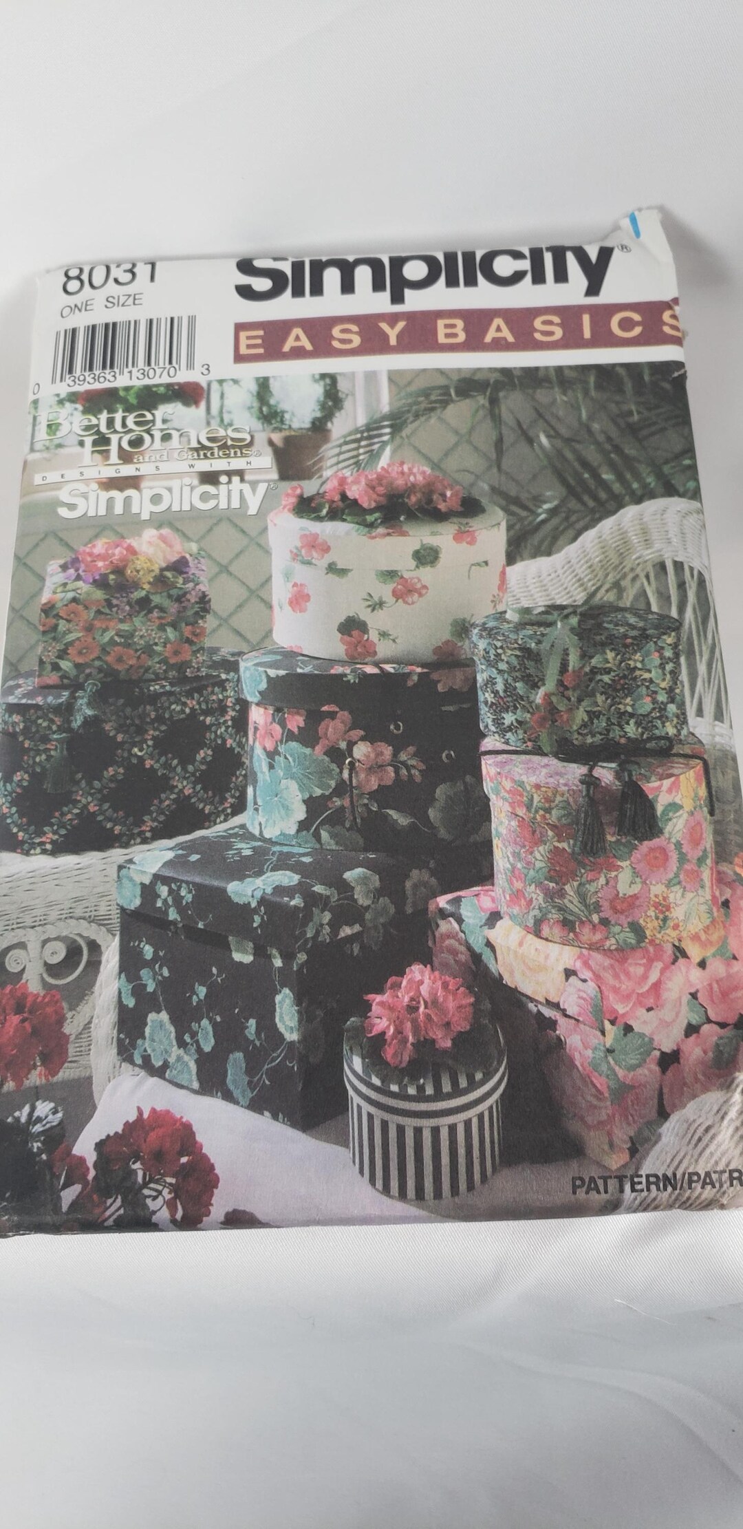 Uncut Vintage Simplicity Sewing Pattern 8031 Craft Pattern Better Homes ...
