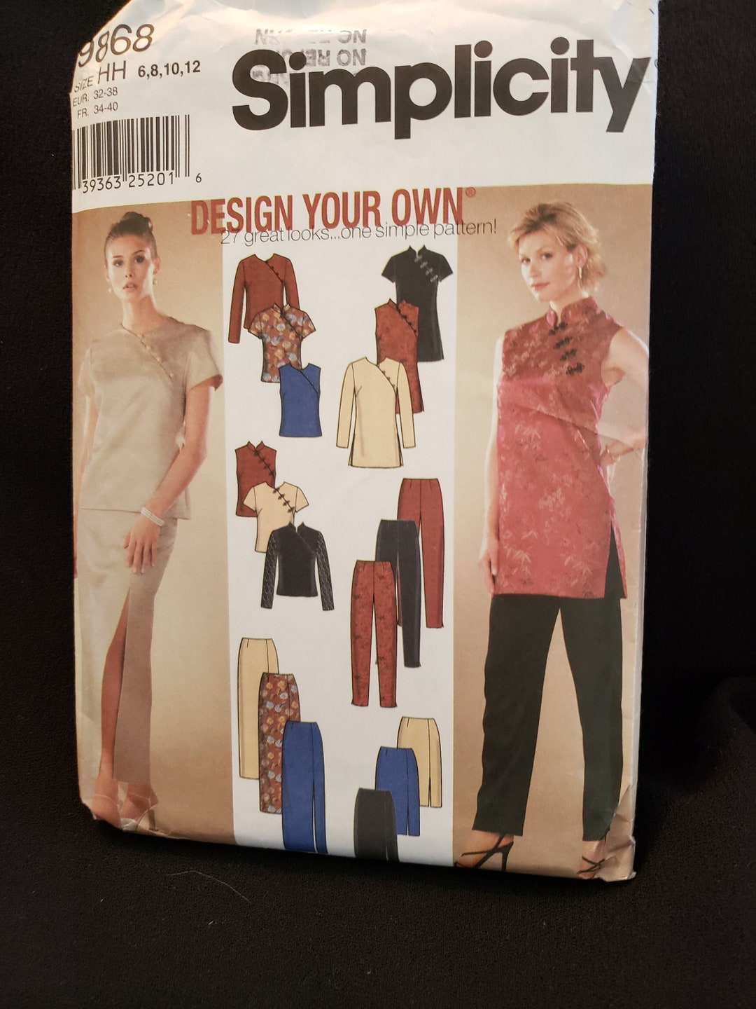 Simplicity 9868 Sewing Pattern for Design Your Own Wardrobe - Skirt in ...