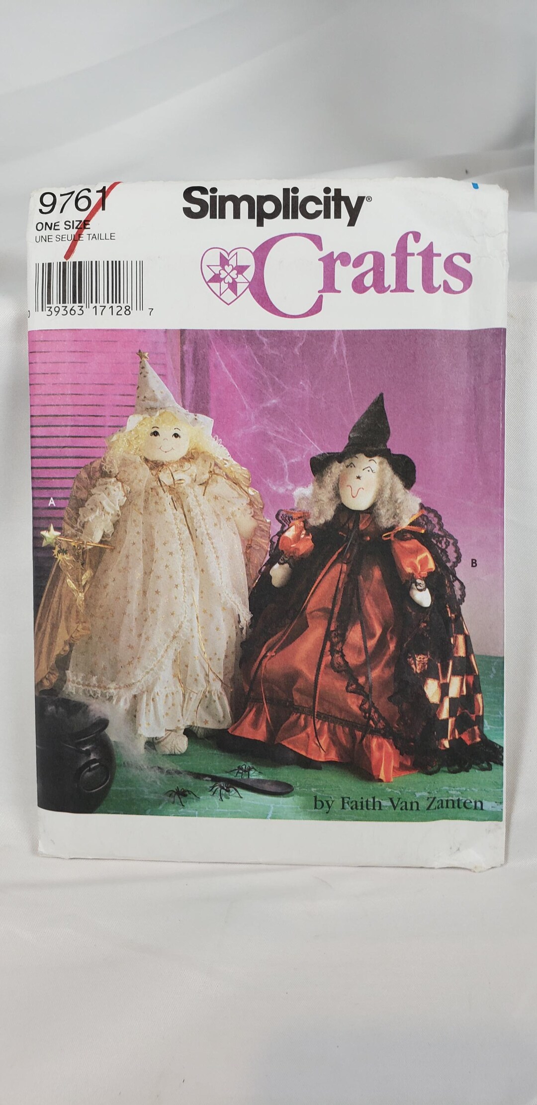 Simplicity 9761 Craft Sewing Pattern, 26 Inch Stuffed Doll and Clothes ...