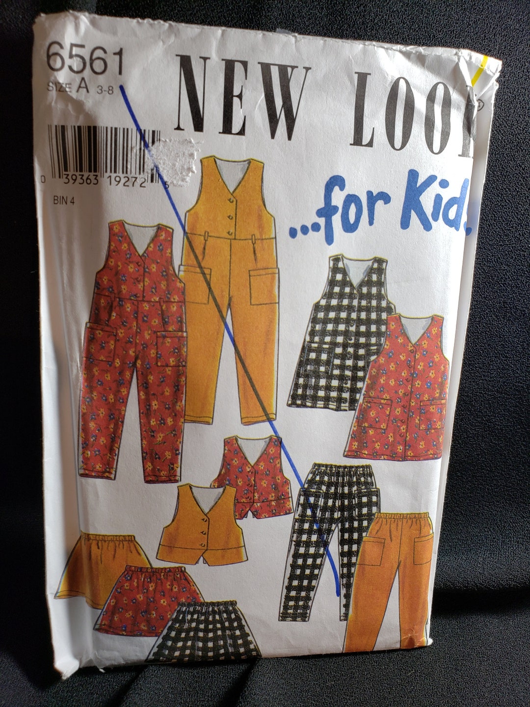 New Look 6561 Sewing Pattern for Jumper, Jumpsuit, Vest, Skirt and ...