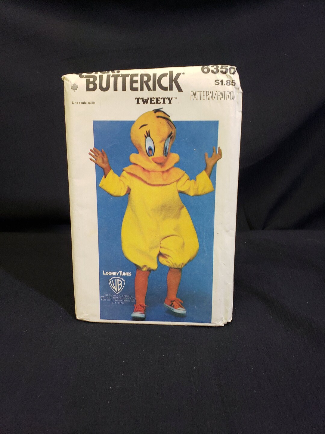 Butterick 6350 Sewing Pattern for TWEETY Costume Sizes 2-12 Childrens ...