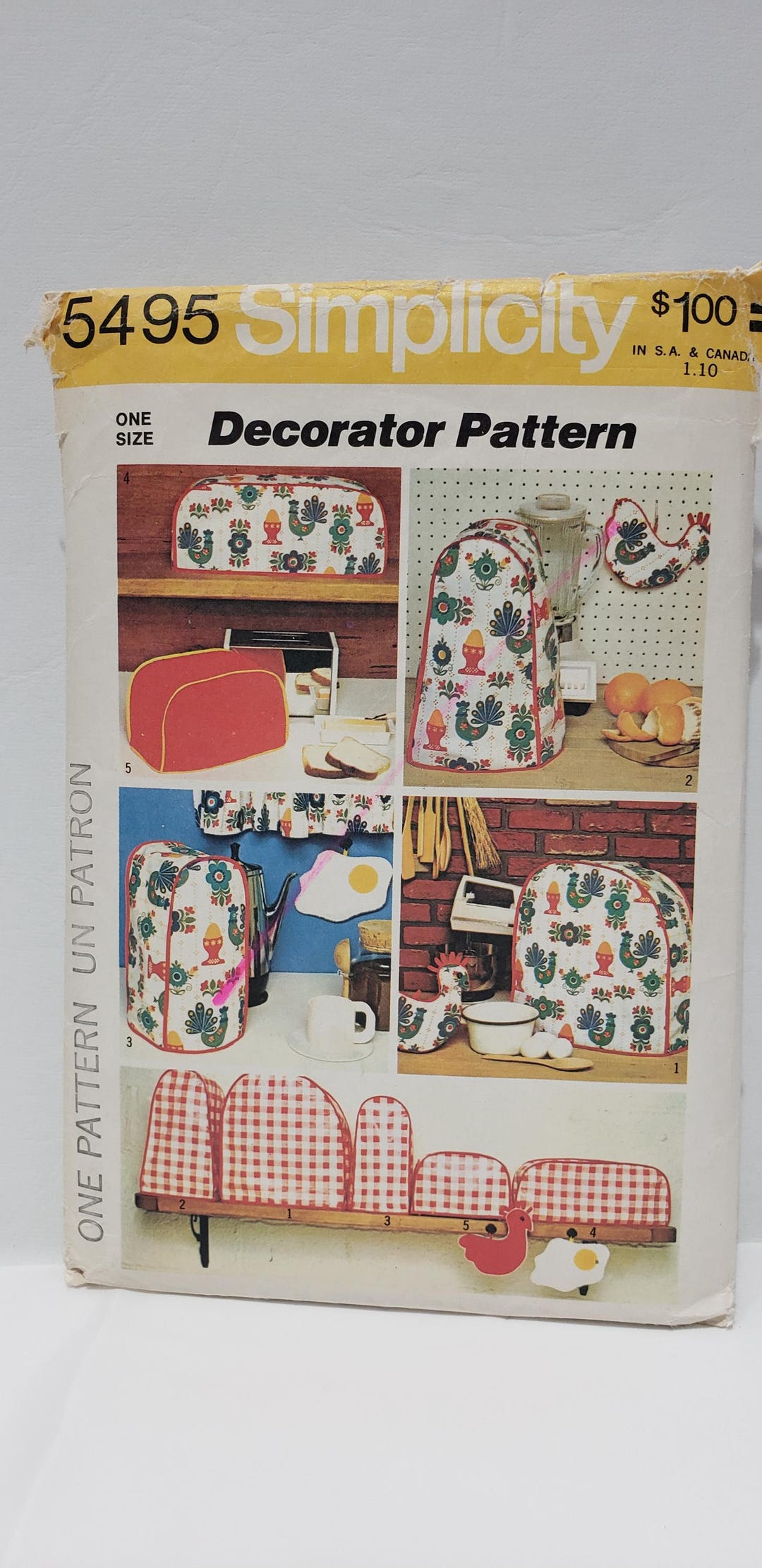 Appliance ,covers, Sewing, Pattern ,vintage 70s ,kitchen, Potholders ...