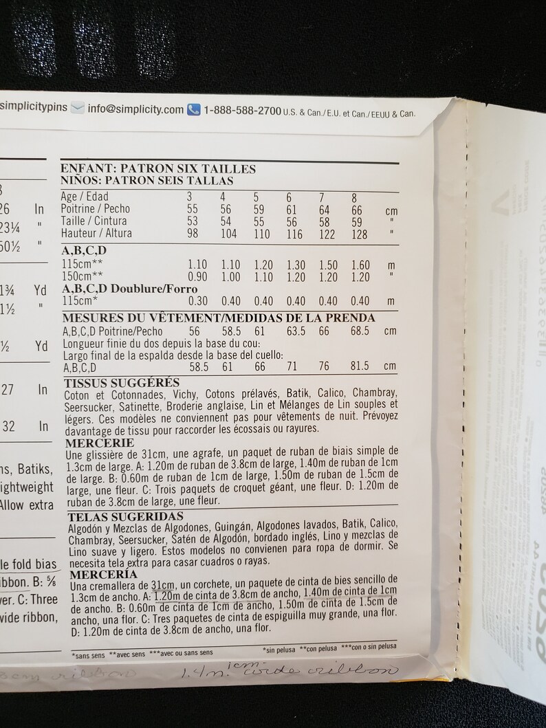 New Look 6205 Sewing Pattern for Kids girls Dress Empire - Etsy