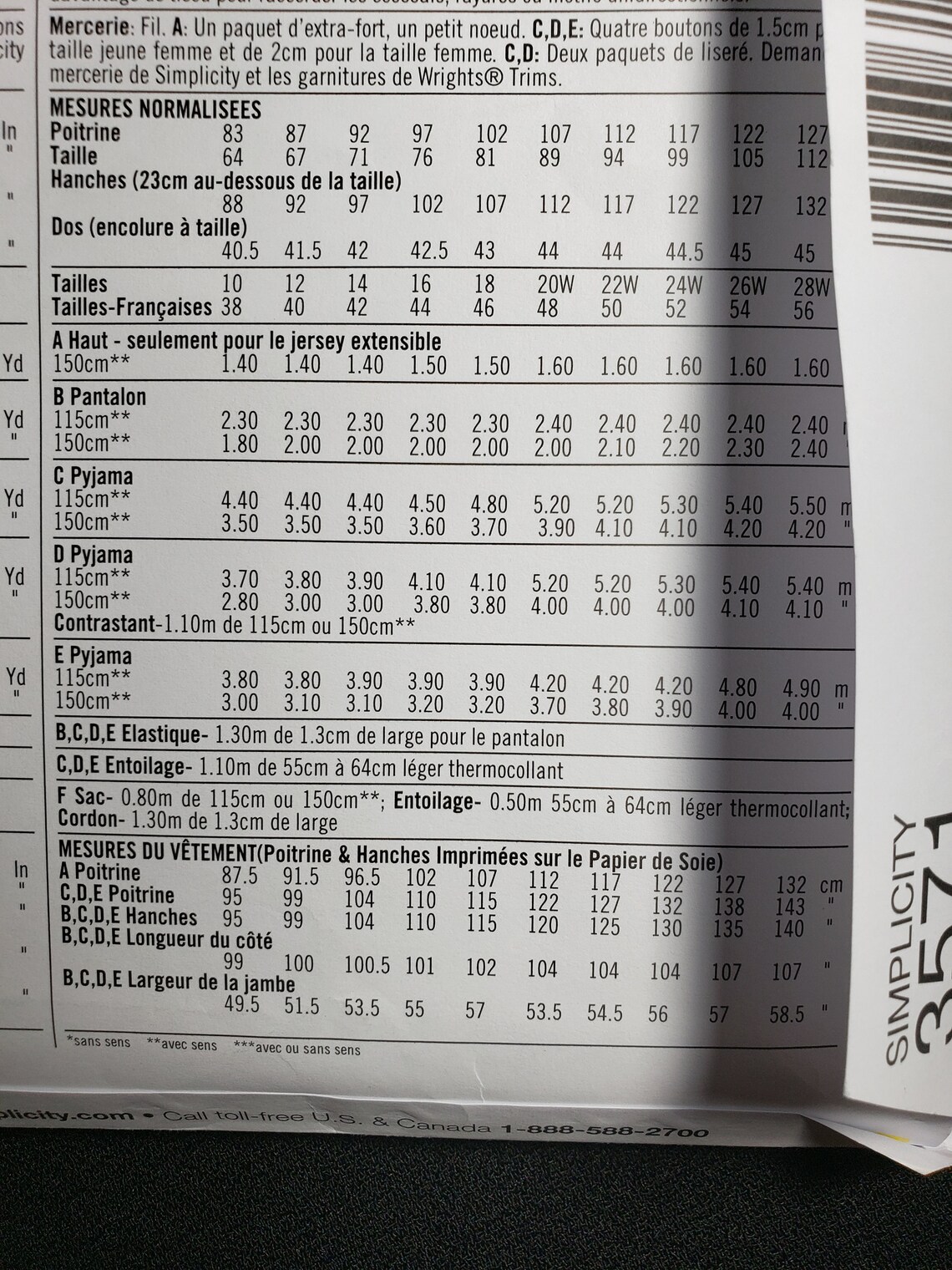 Simplicity 3571 Womens Sewing Pattern for Sleepwear Knit Top - Etsy