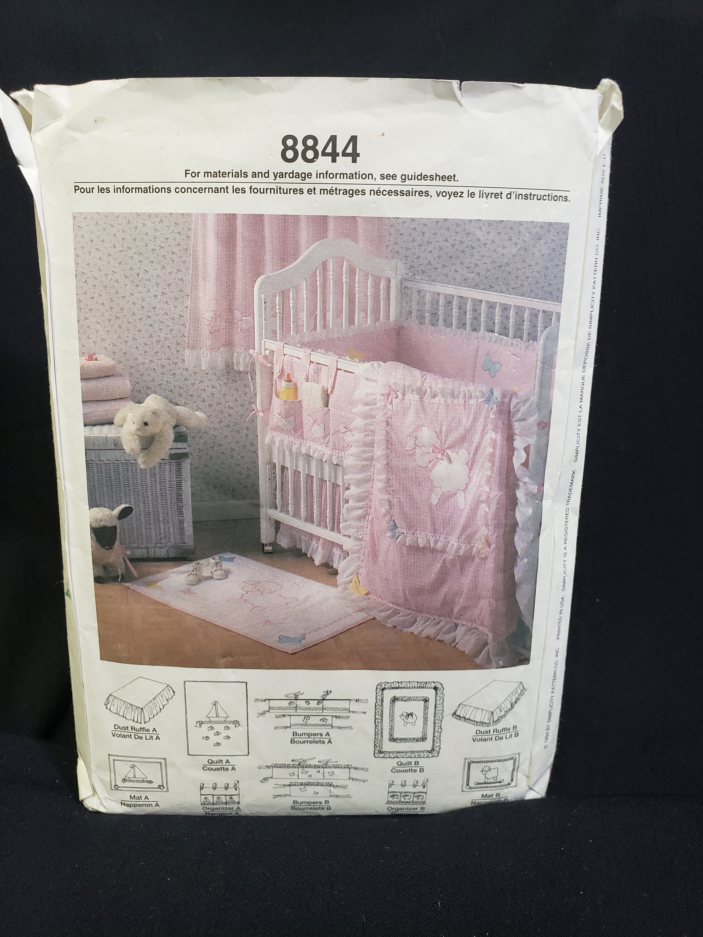 Simplicity 8844 Sewing Pattern for Nursery Decor Sailor of - Etsy