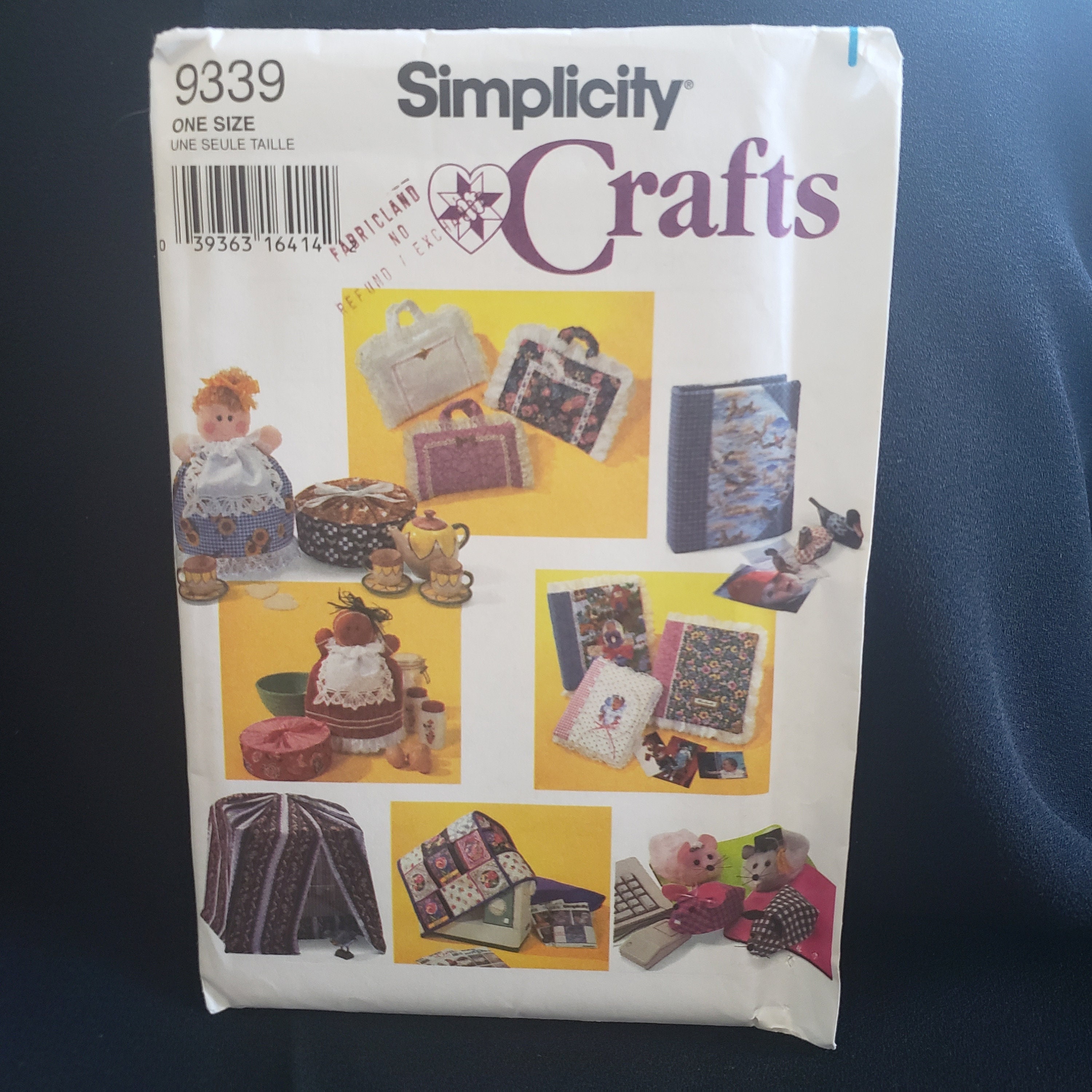 Simplicity 9339 Craft Sewing Pattern for Covers, Bird Cage, Sewing ...