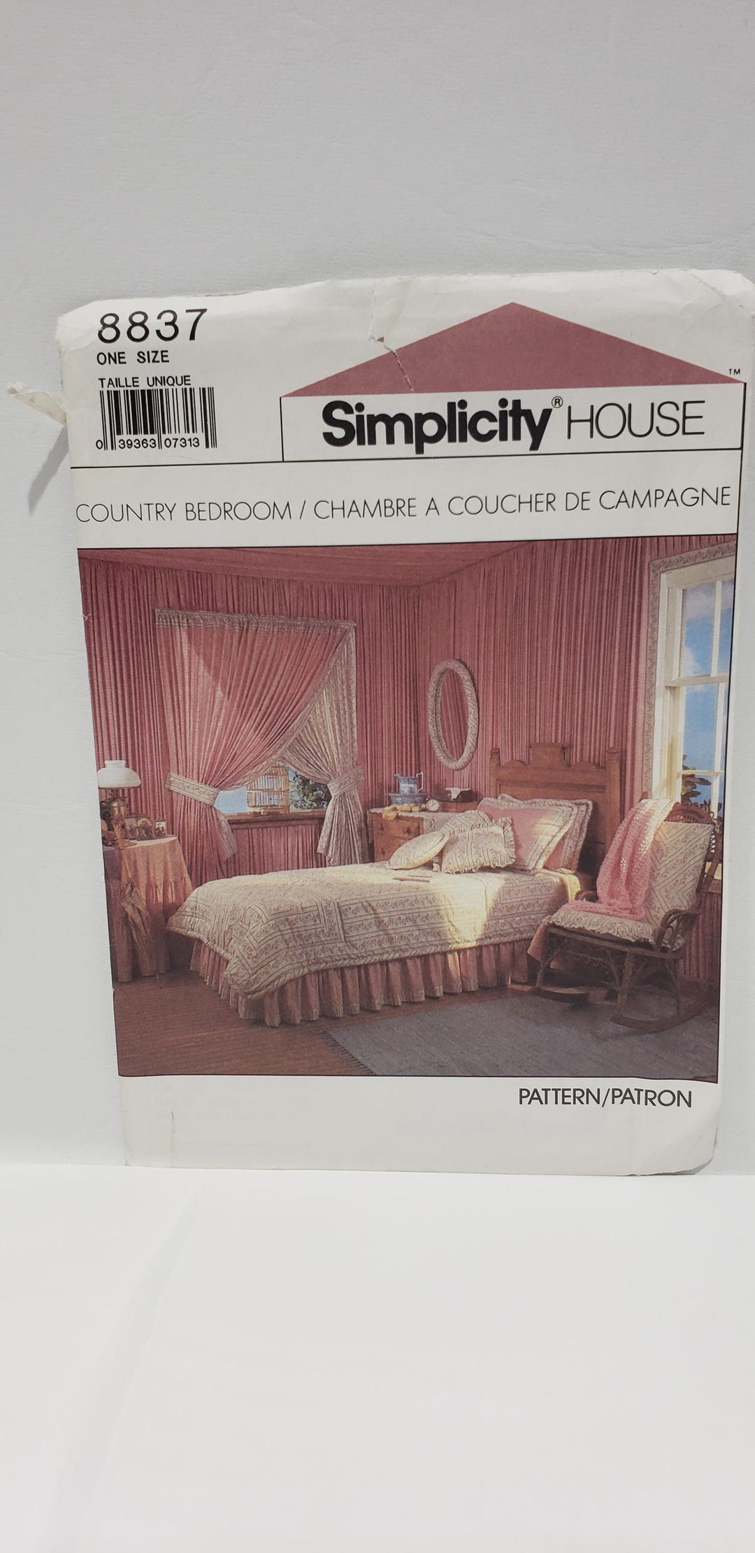 Simplicity 8837, Sewing Pattern for Country Bedroom, Instruction ...