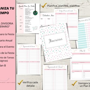 Planifica Tu Fiesta Paso a Paso/ Party Planner En Español/ Agenda De ...